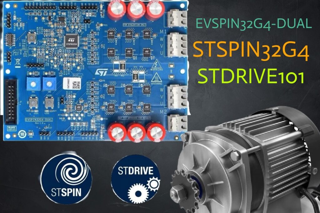 Accelerate Your Dual Motor Design with STMicroelectronics' EVSPIN32G4-DUAL Board - Embedded ...